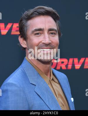 Lee Pace attending the premiere of Driven, in Los Angeles, California ...