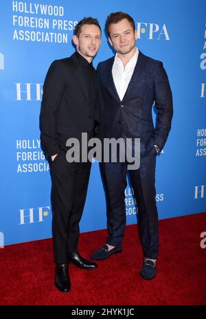 Taron Egerton and Jamie Bell arrives at the 2019 British Academy ...