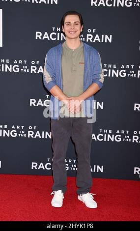 Jake T. Austin at "The Art of Racing In The Rain" World Premiere held ...