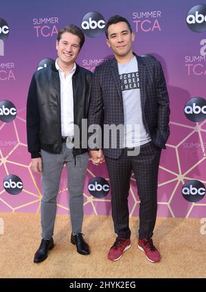 Conrad Ricamora arriving to the ABC's TCA Summer Press Tour Carpet ...