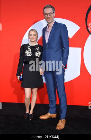 Stephen Merchant and Mircea Monroe at the 'Good Boy' Los Angeles ...