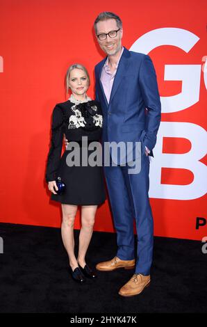 Stephen Merchant and Mircea Monroe at the 'Good Boy' Los Angeles ...