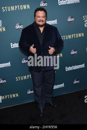 Adrian Martinez attending the premiere of Stumptown in Los Angeles ...