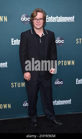 Cole Sibus attending the premiere of Stumptown in Los Angeles ...