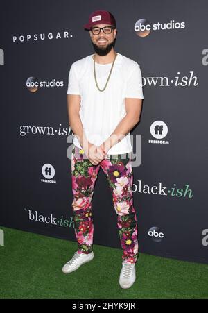 Peter Saji arriving to the ABC "Embrace Your Ish" Event at Goya Studios ...