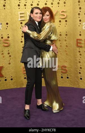 Natasha Lyonne, Clea DuVall arrives at the 83rd Golden Globes on Sunday ...