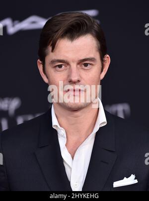 Sam Riley arriving at the World Premiere of the BBC One drama, SS-GB ...