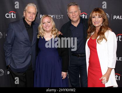 Michael Douglas, Sarah Baker, Paul Reiser & Jane Seymour attending the ...