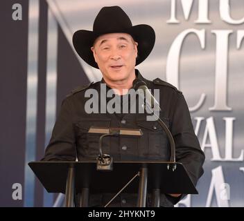 Clint Black attending the Music City Walk of Fame Induction Ceremony ...