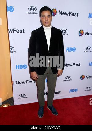 Brian Marc attending the New York premiere of 'White Girl' at the ...