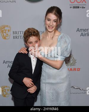 Thomasin McKenzie arrives at the 2019 British Academy Britannia Awards ...