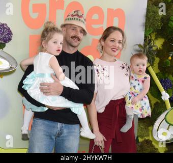 Erika Christensen, Cole Maness attend the Premiere Of Netflix's Green ...