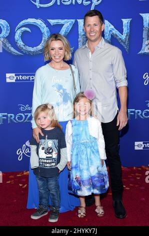 Beverley Mitchell and Michael Cameron attending the Los Angeles ...