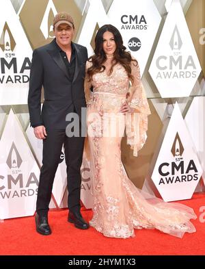Rose Falcon arrives at the 53rd annual CMA Awards at Bridgestone Arena ...