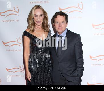 Tracy Pollan attending the 'A Funny Thing Happened on the Way to Cure ...