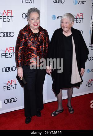 Kathy Bates and Bobi Jewell attending the World Premiere of Richard ...