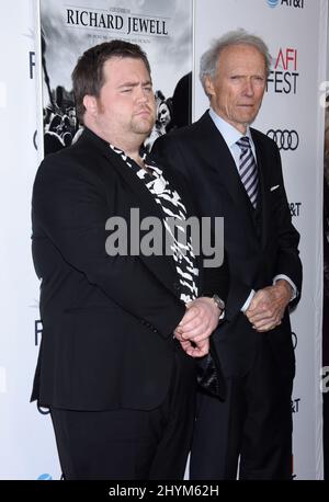 Clint Eastwood, Paul Walter Hauser attend the "Richard Jewell" premiere ...