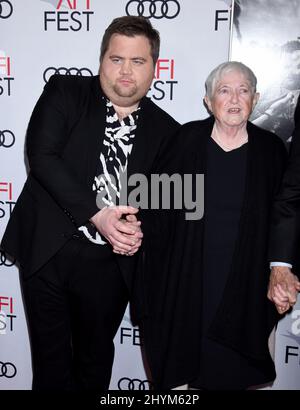 (L-R) Paul Walter Hauser and Bobi Jewell at the AFI FEST 2019 - RICHARD ...