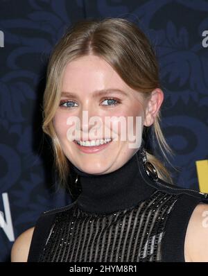 Hadley Robinson attending the premiere of Little Women in New York ...