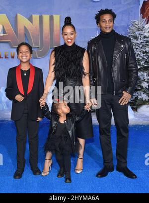 Tia Mowrey, Cory Hardrict, Cairo Tiahna Hardrict and Cree Hardrict at ...