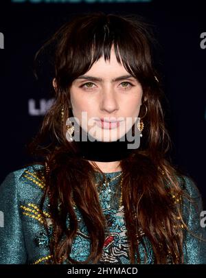 Zoë Bleu Sidel arrives at the Lionsgate's BOMBSHELL Los Angeles ...