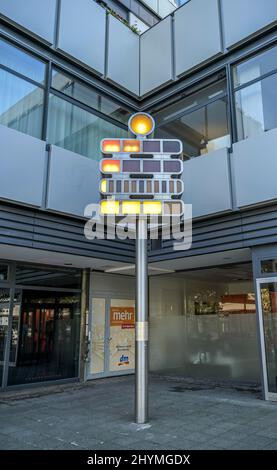 Set Theory Clock, Europa Center, Tauentzien, Charlottenburg, Berlin ...