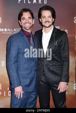 (L-R) Kyle Fritz and Jonathan Del Arco at the CBS All Access' STAR TREK ...