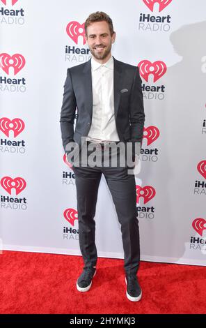 Nick Viall arriving to the 2020 iHeartRadio Podcast Award at ...