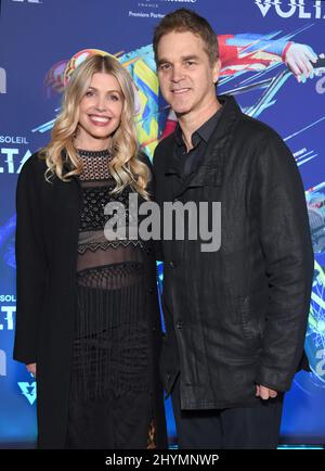 Luc Robitaille, Stacey Toten arriving for the ''I Saw The Light ...