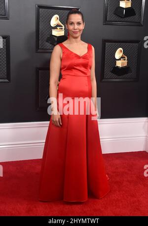 Rhiannon Giddens attending the 2020 GRAMMY Awards held at Staples ...
