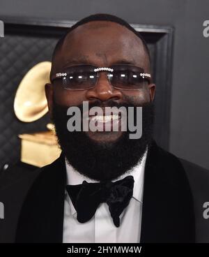 Rick Ross attending the 2020 GRAMMY Awards held at Staples Center in ...