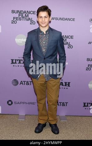 Ammon Jacob Ford at the premiere of "Downhill" during the 2020 Sundance ...