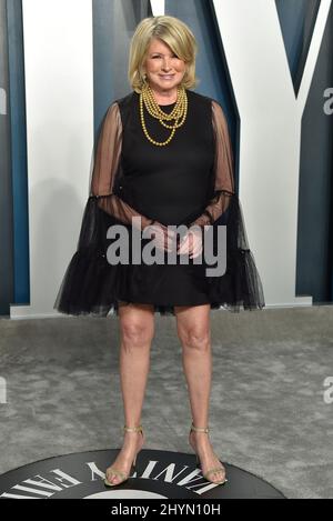 Martha Stewart arrives at the Vanity Fair Oscar Party on Sunday, Feb. 9 ...