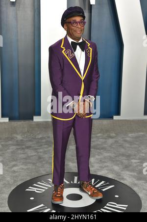 Spike Lee arrives at the Oscars on Sunday, Feb. 9, 2020, at the Dolby ...
