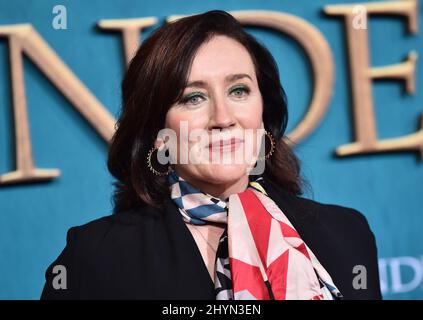 Maria Doyle Kennedy attending the season five premiere of Outlander in ...