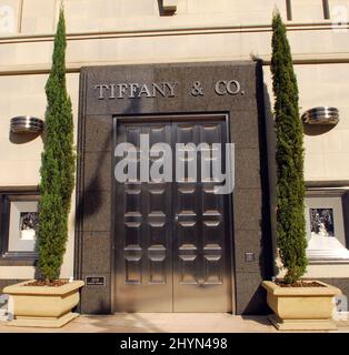 Tiffany & Co store on Rodeo Drive, Beverly Hills, Los Angeles ...