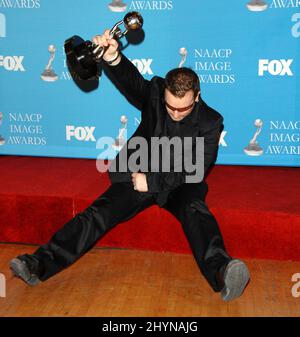 Bono ( U2) at the 38th NAACP Awards 2007 at the Shrine Auditorium In ...