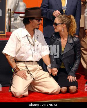 Johnny Depp Honored With A Hand And Footprint Ceremony at the Grauman's ...