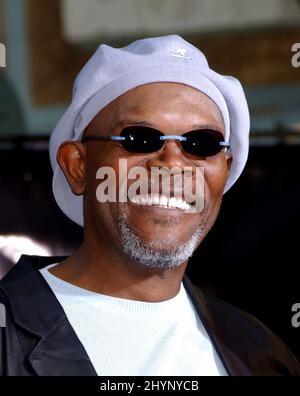 Samuel L. Jackson's hand & footprint Ceremony at Grauman's Chinese ...