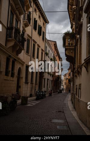 A beautiful shot of white buildings with balconies on a sunny day Stock ...