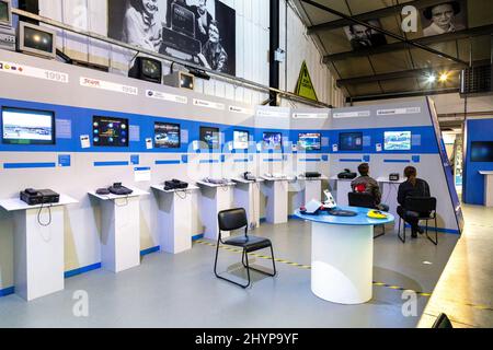 Exhibition of historic gaming consoles at the Centre for Computing ...