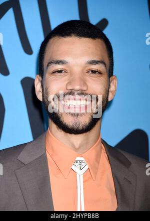 Justice Smith at Netflix's "All The Bright Places" Los Angeles Special ...