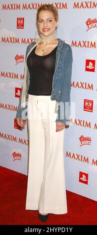 BRITTANY MURPHY ATTENDS THE 'MAXIM MAGAZINE HEATS UP Super Bowl IN ...