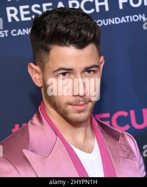 Nick Jonas attending An Unforgettable Evening in aid of Women's Cancer ...