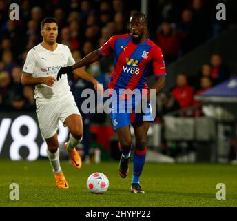 Jean-Philippe Mateta of Crystal Palace FC celebrates after scoring a ...