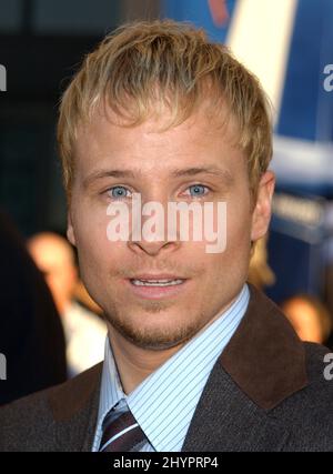 Brian Littrell from The Backstreet Boys takes his son Baylee out for a ...