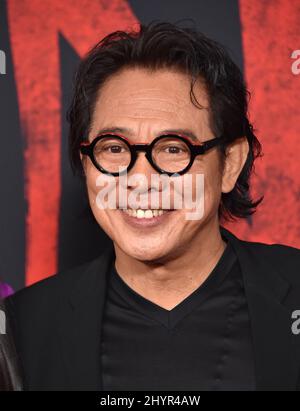 Jet Li attending Disney's Mulan World Premiere held at Hollywood, USA ...
