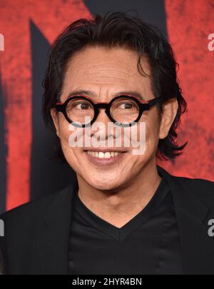 Jet Li attending Disney's Mulan World Premiere held at Hollywood, USA ...