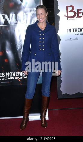 Robin Wright Penn attending the"Beowulf" Los Angeles Premiere at the ...