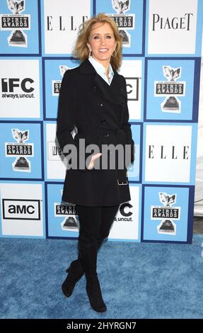 Felicity Huffman attends the 2008 Film Independent Spirit Awards held ...